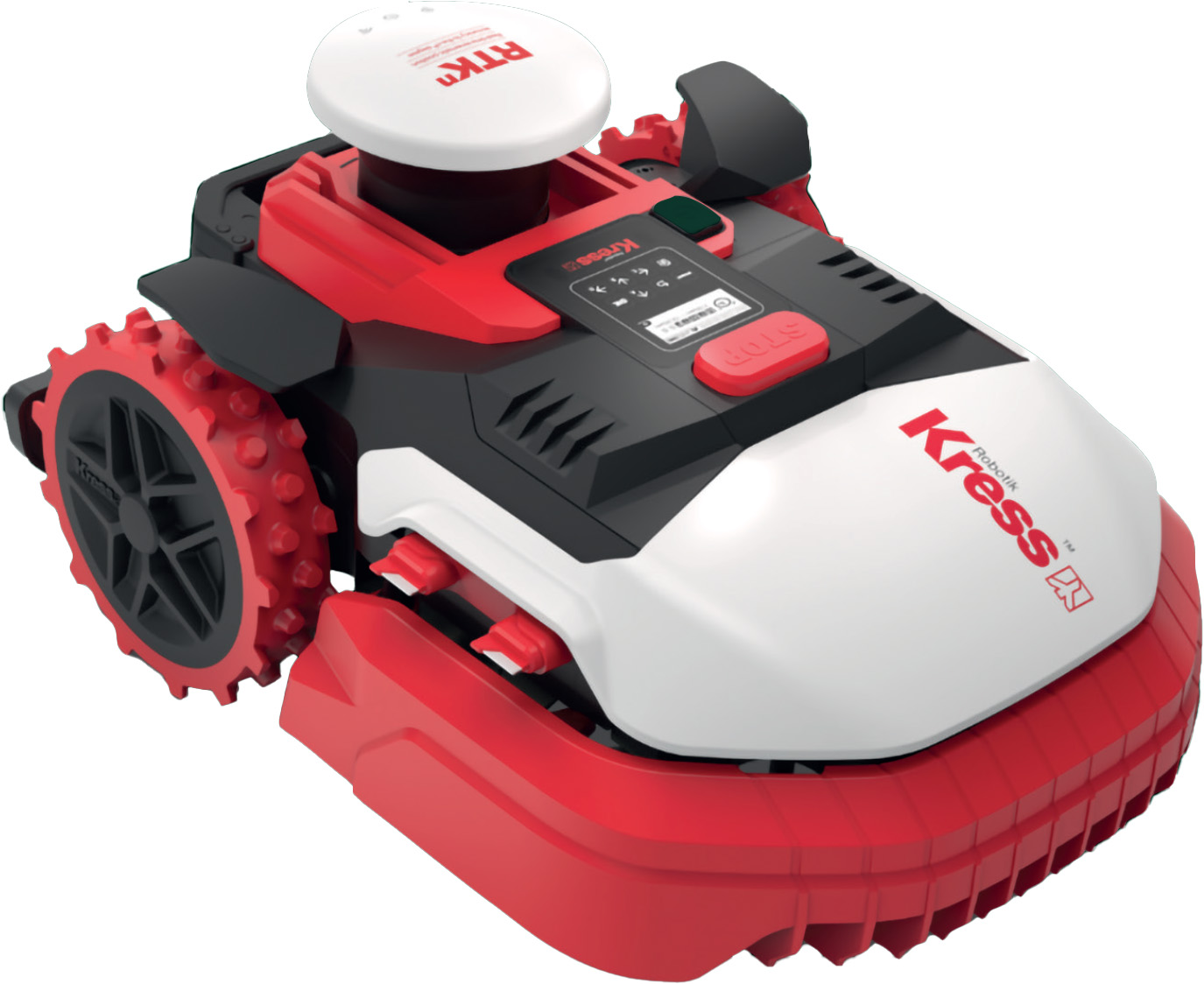 Robot Tondeuse Kress RTKⁿ KR160E.A avec OAS (Obstacle Avoidance System)